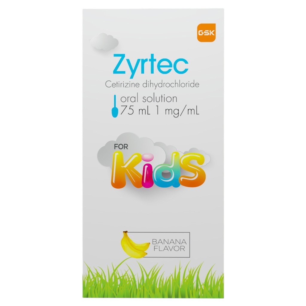 Zyrtec 0.1% Syrup 75 ml | Nahdi