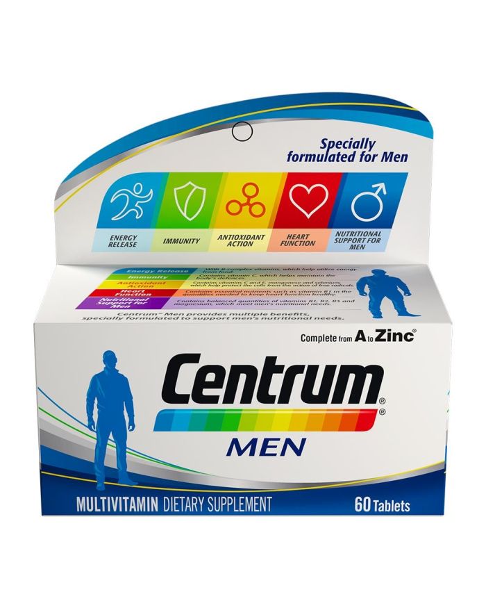 Centrum Men 60 Tablets | Nahdi