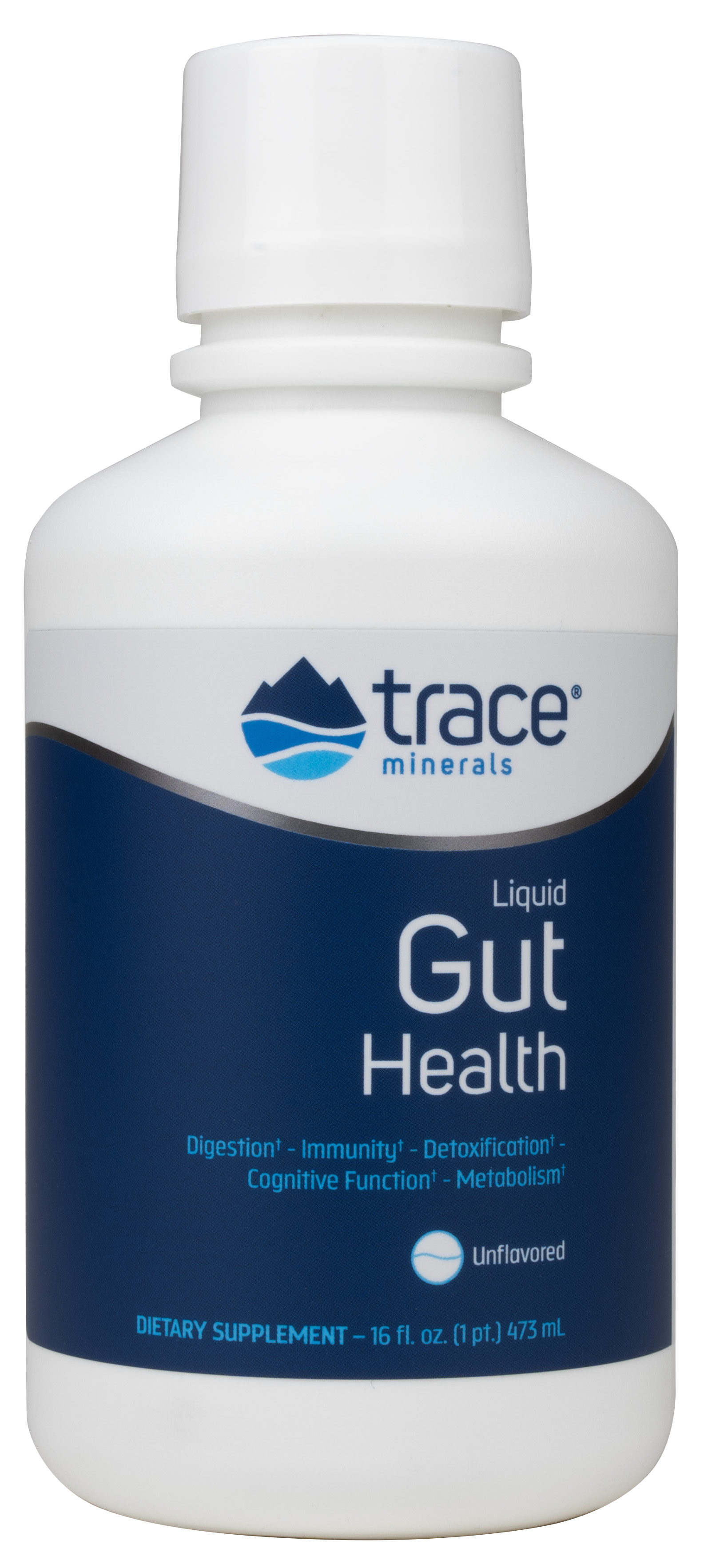 Trace Minerals Liquid Gut Health Unflavored 473ml | Nahdi