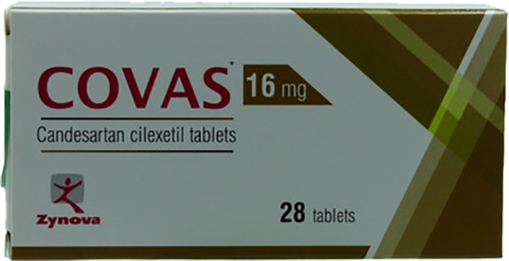 Covas 16 Mg Tablets 28s | Nahdi