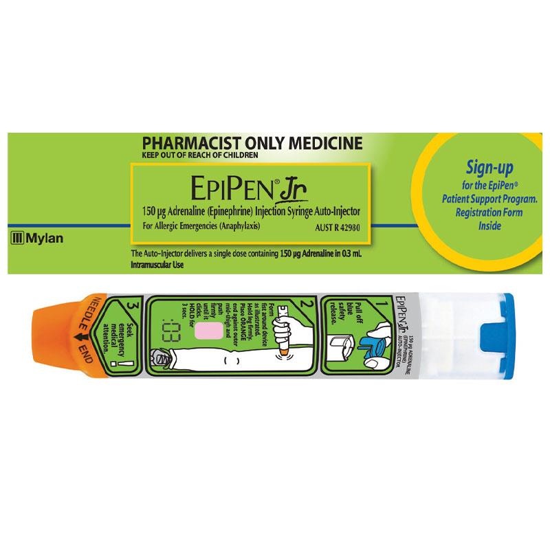 Epipen Junior 0.15mg/0.3ml Inj 1s | النهدى
