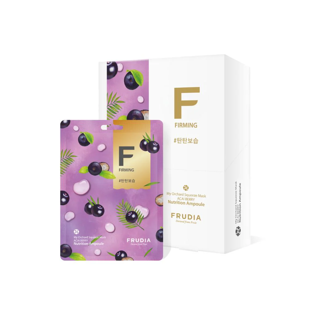 Frudia My Orchard Squeeze Mask(Acai Berry)(Vegan)20ml X10pcs | Nahdi