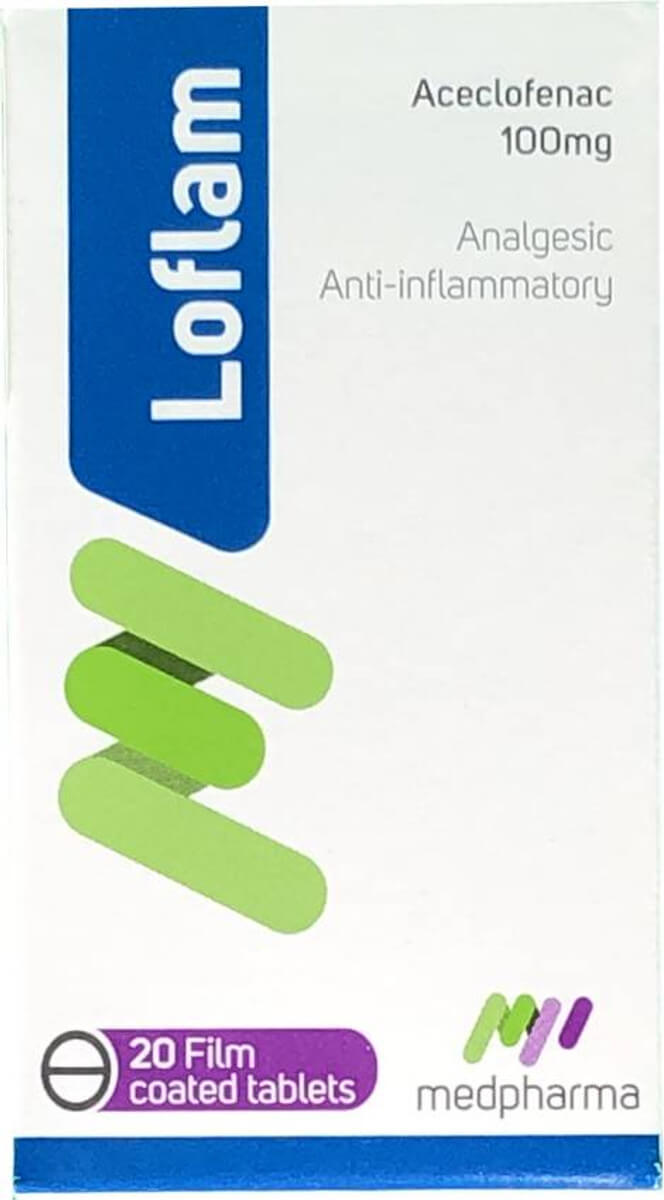 Loflam 100Mg 20 Tabs | النهدى