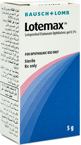 Lotemax 0.5 % Eye Gel 5gm | Nahdi