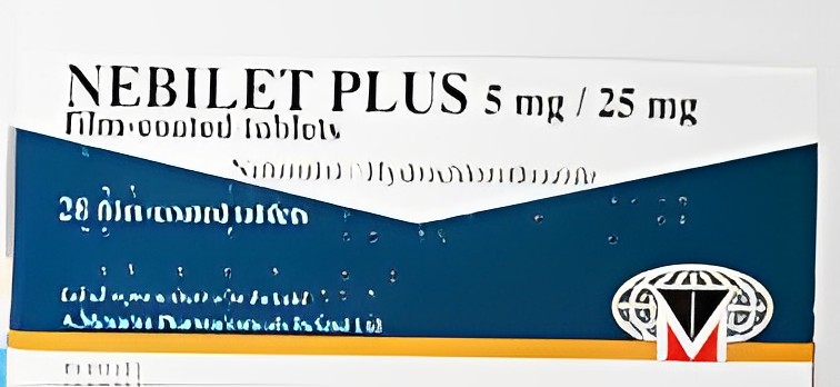 Nebilet Plus 25 Mg / 5 Mg 30 Tablets | Nahdi