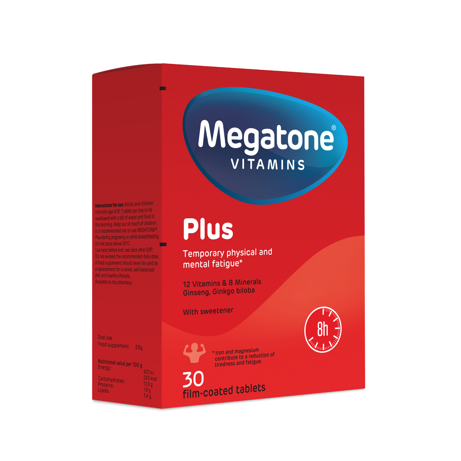 Qualiphar Megatone Plus 30 Tablets | Nahdi