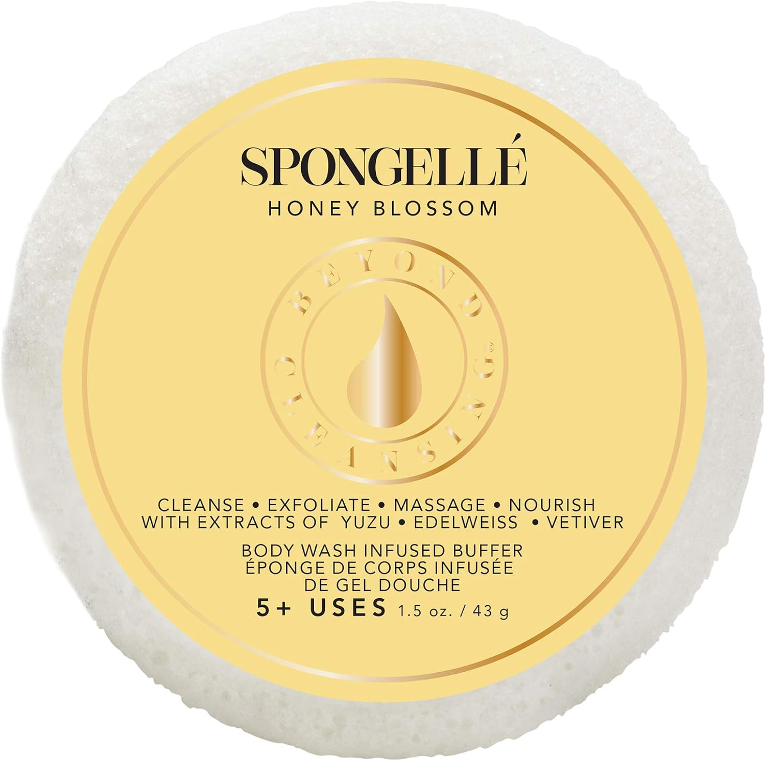 Spongette Travel Buffer - Honey Blossom 5+ Washes | Nahdi