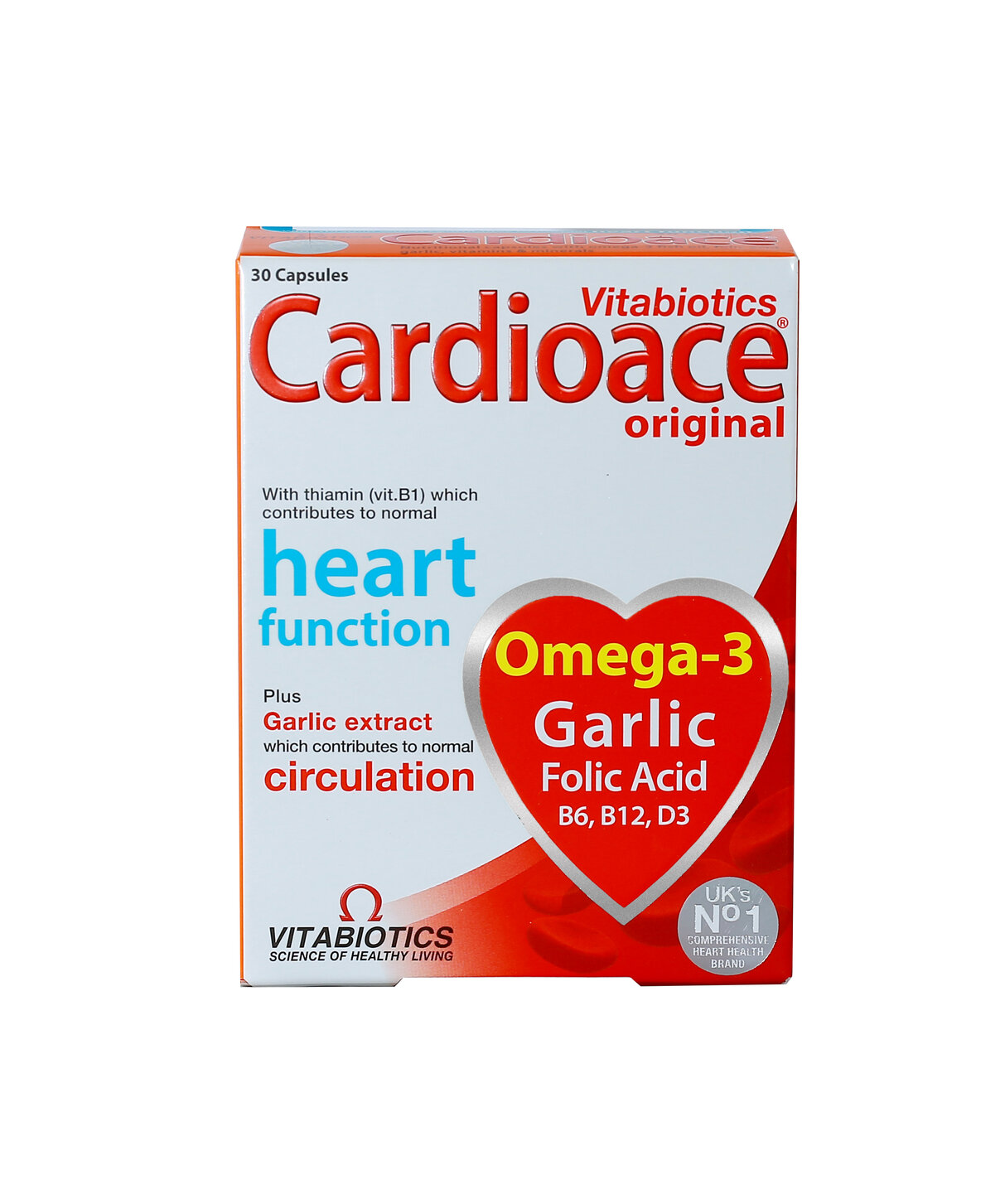 Cardioace Vitabiotics Cardioace30 Caps | Nahdi Online Pharmacy | First ...